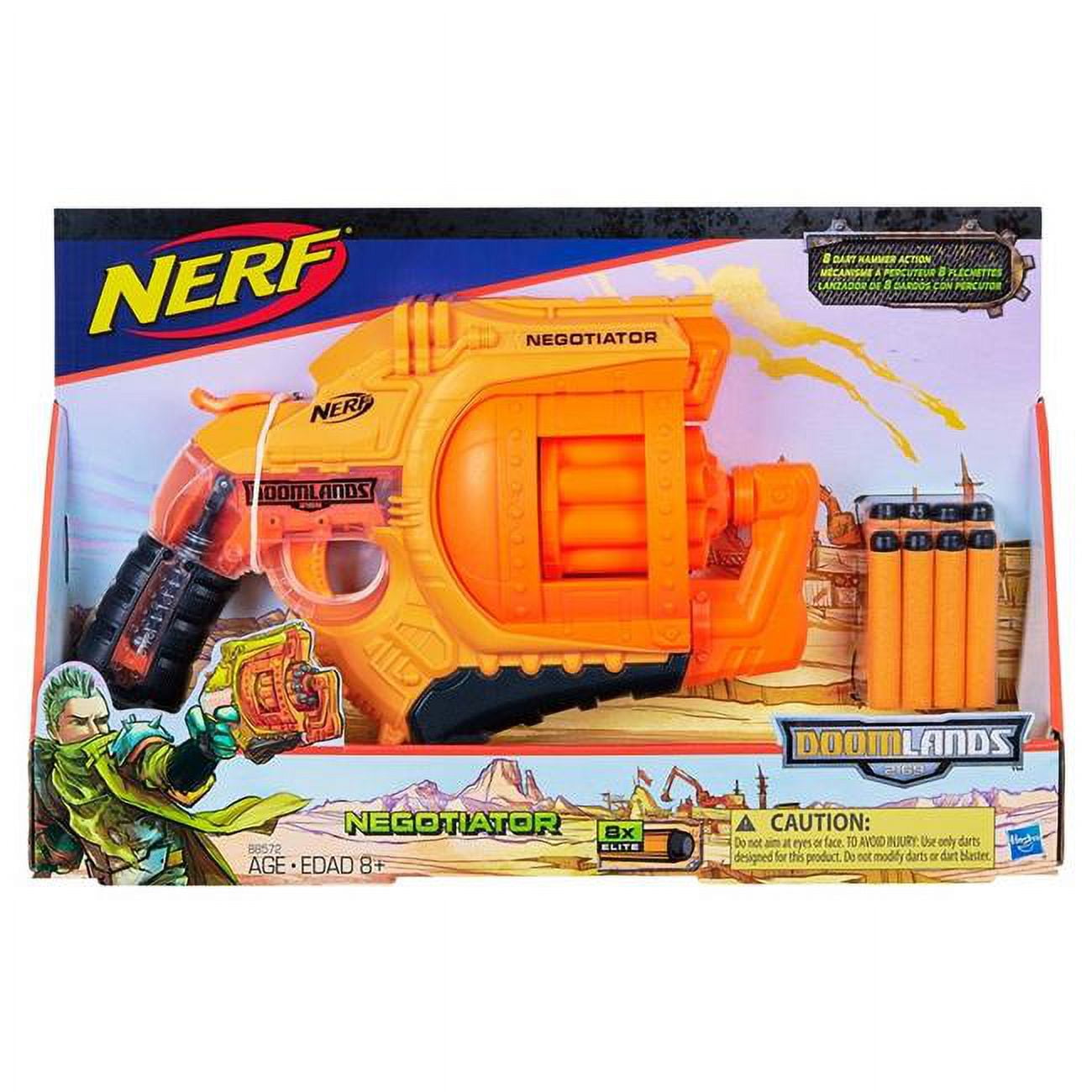 Hasbro HSBB8572 Nerf Doomlands Negotiator Blaster - Set of 3 - Walmart.com