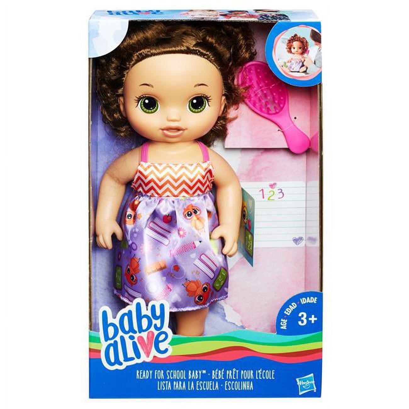 Hasbro HSBC2695 Baby Alive Ready for School Baby Brunette - Walmart.com