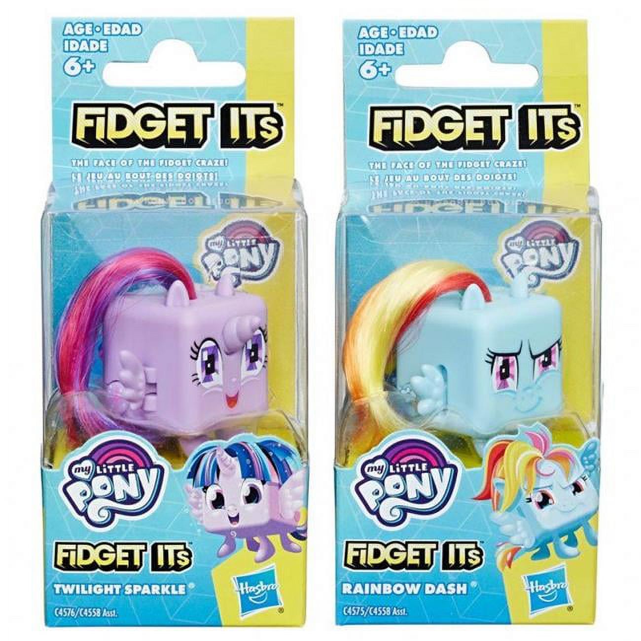 Hasbro HSBC4558 My Little Pony Fidget Figures, Assorted - Walmart.com