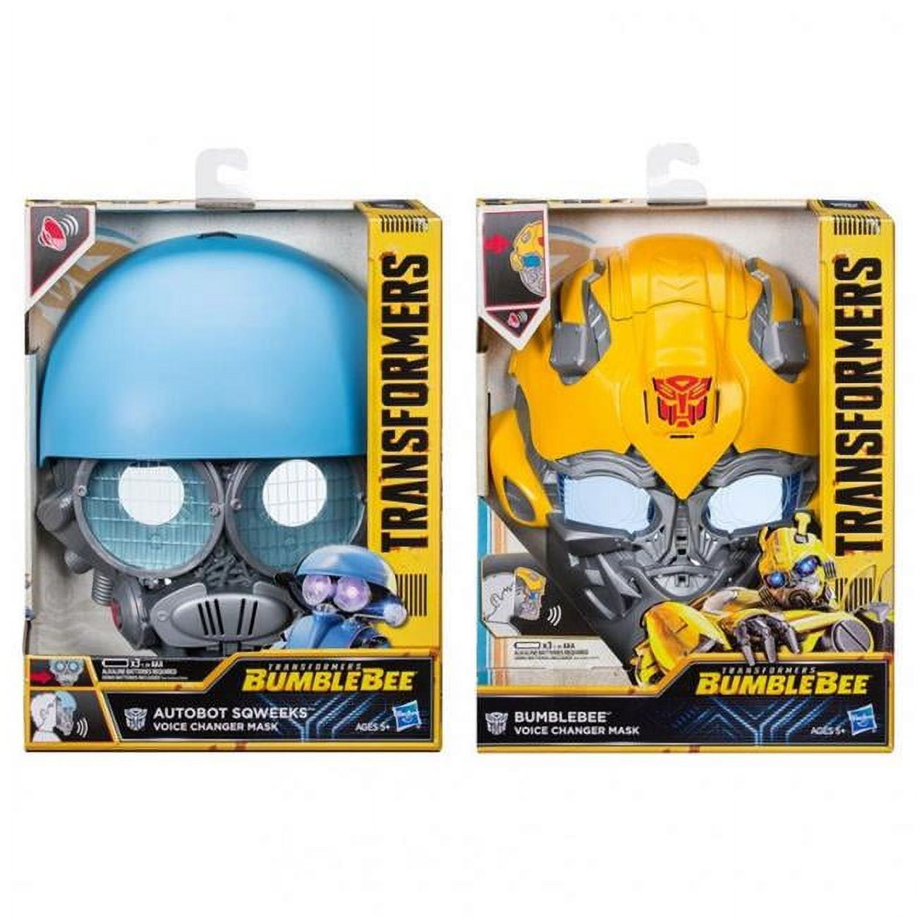 Hasbro HSBE0693 Transformers Bumblebee RP Voice Changer Mask Toy - Set ...