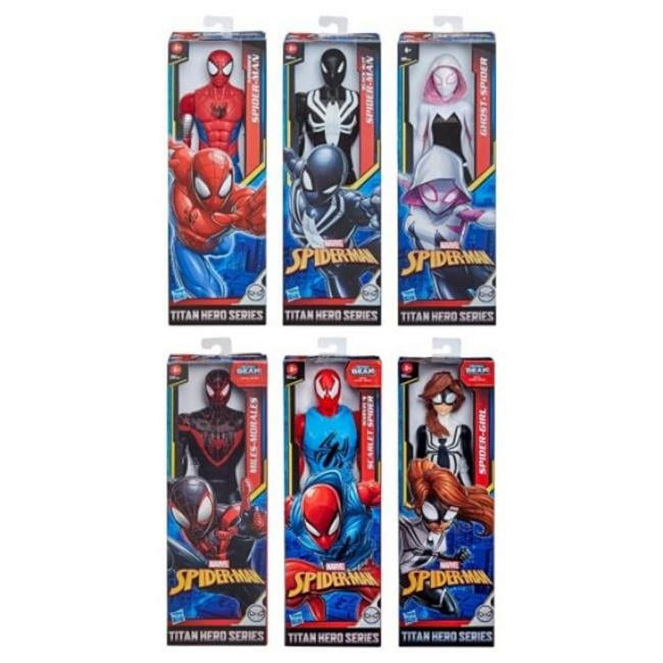 Hasbro HSBE7329 Spider-Man Titan Web Warriors - Pack of 4 - Walmart.com