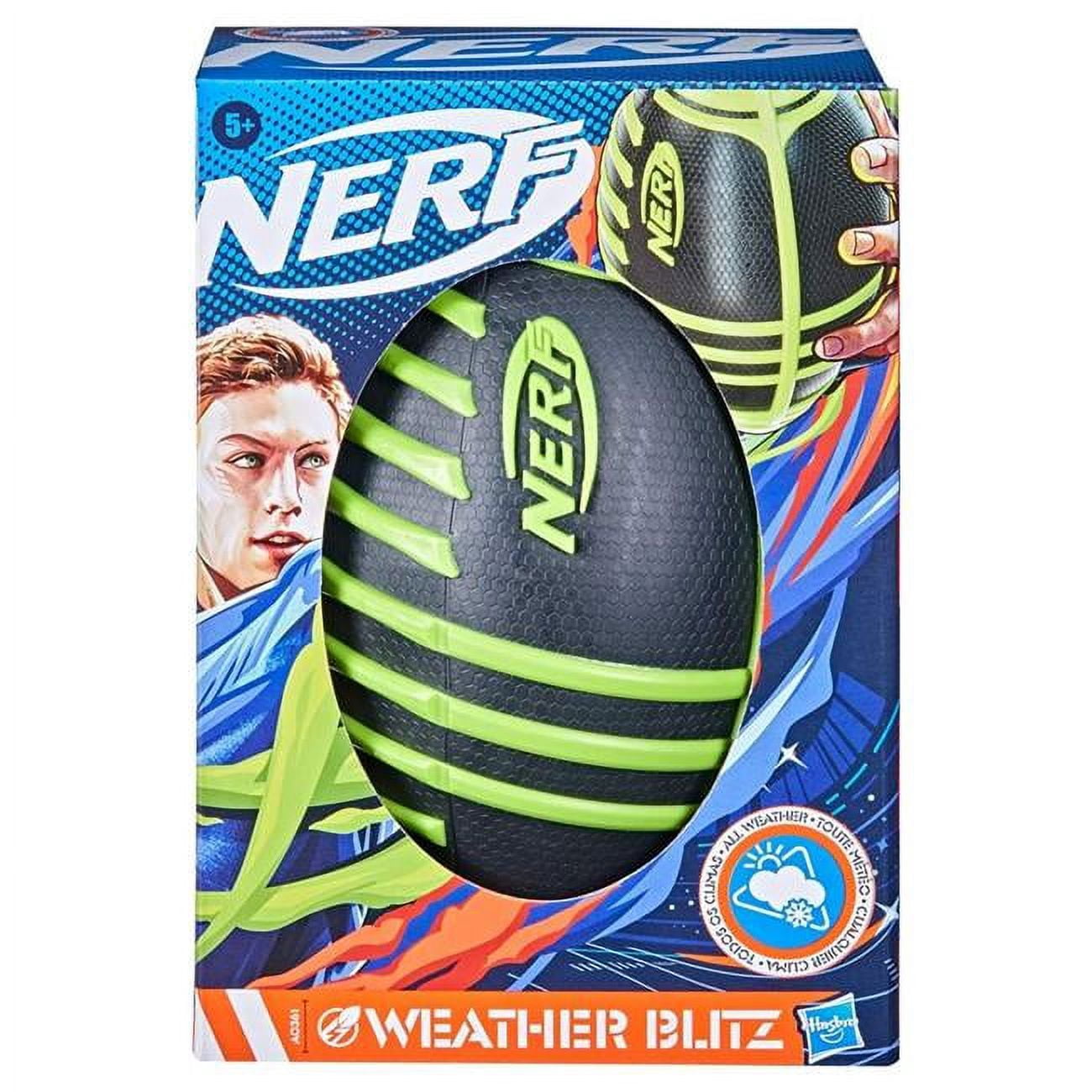Hasbro HSBF2873 Nerf Sports Blitz Football Toys, Green - Pack of 2 ...