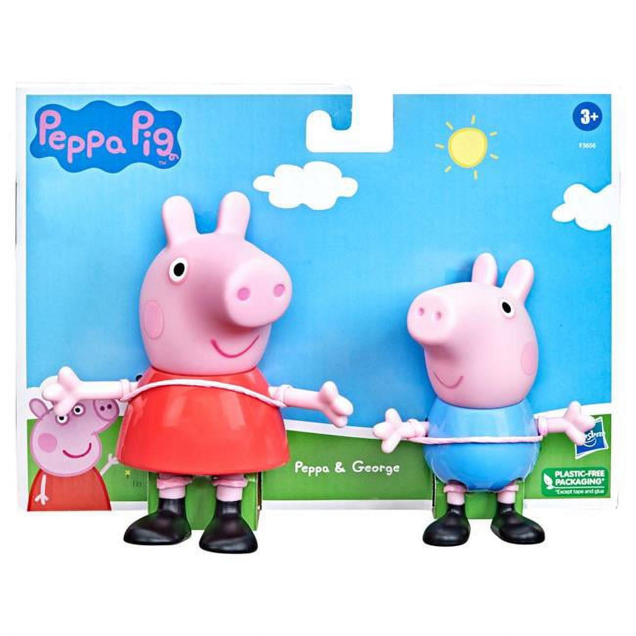Hasbro HSBF3656 PEP Peppa & George Value Figures, Pack of 4 - Walmart.com