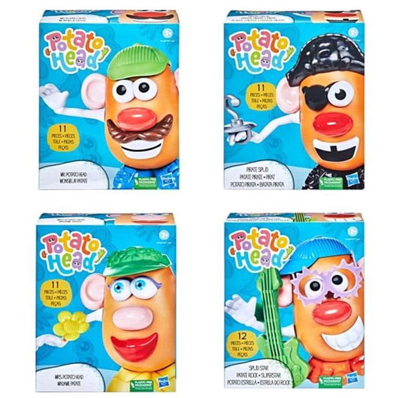 Hasbro HSBF4917 Mr. Potato Head Parts & Pieces Assortment - 6 Piece ...