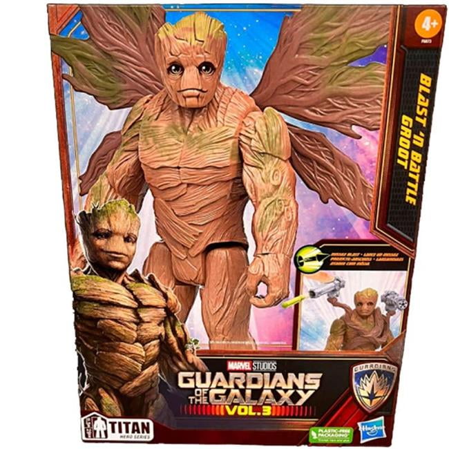 Hasbro HSBF6873 Guardians of The Galaxy Titan Hero Deluxe Groot Action ...