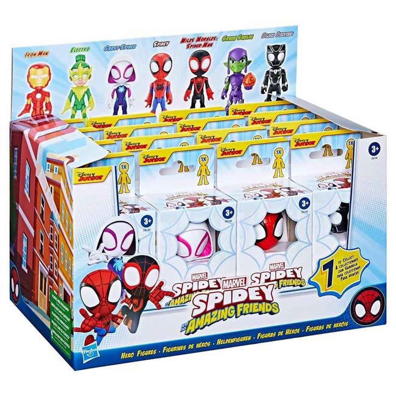 Hasbro HSBF8144 4 in. Spidey & His Amazing Friends Hero Figure PDQ Toy ...