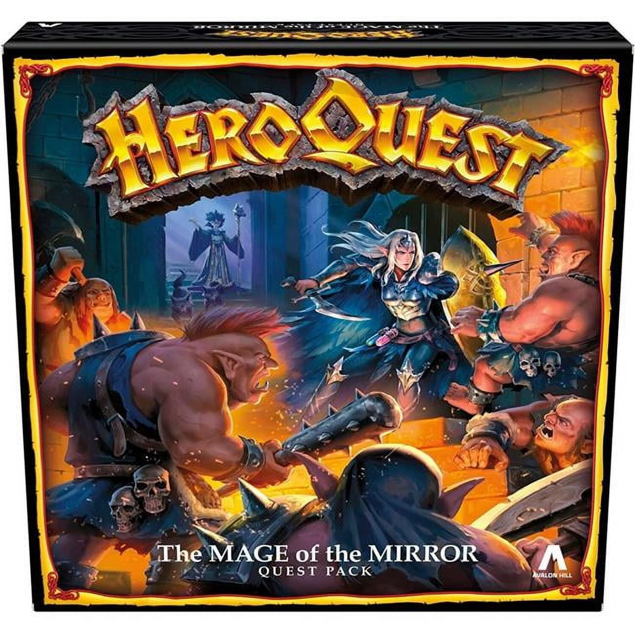 Hasbro Hero Quest - The Mage of The Mirror Board Game - Walmart.com
