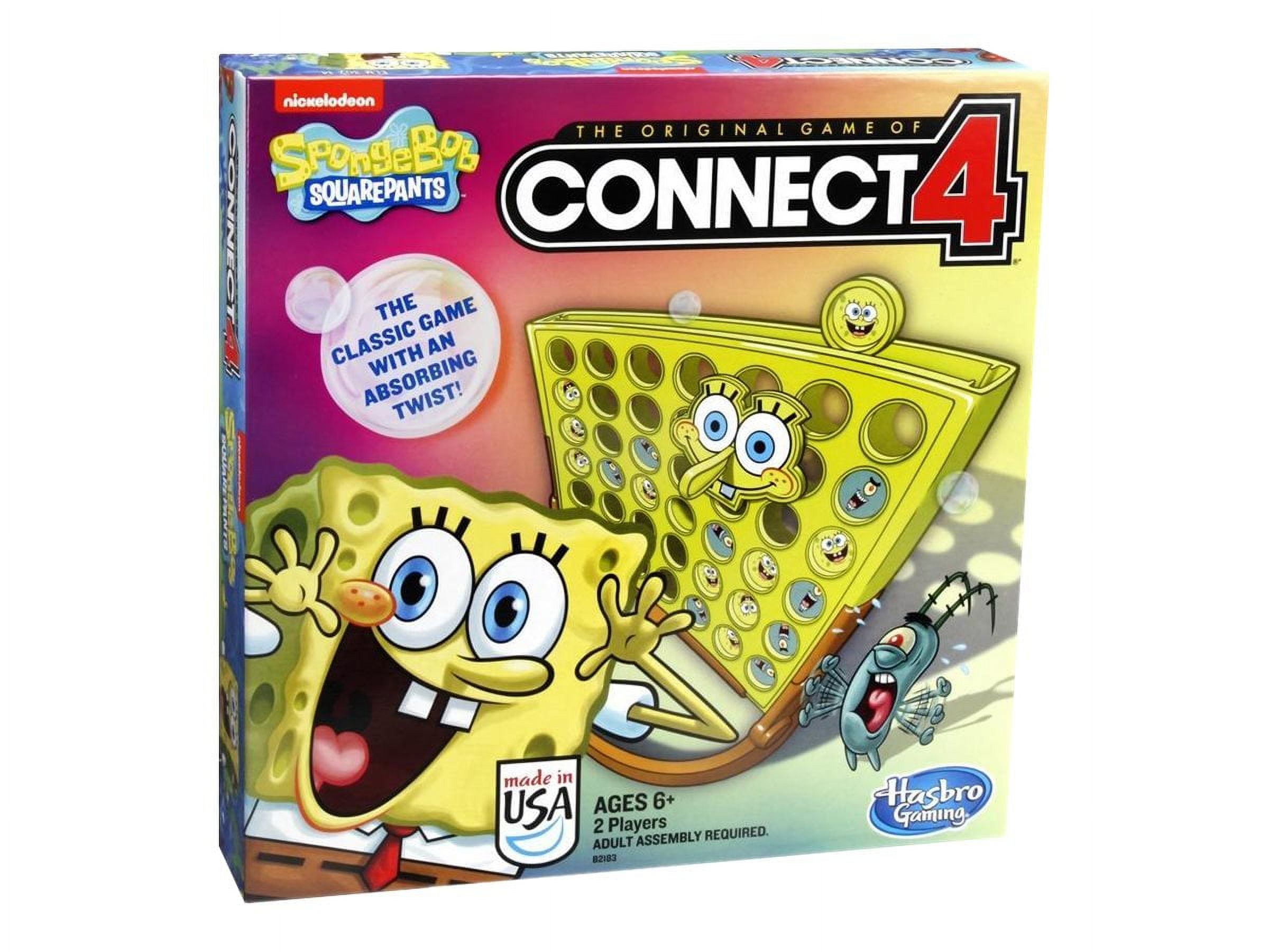 Hasbro Hsbb2183 Connect 4 Spongebob Game - Walmart.com