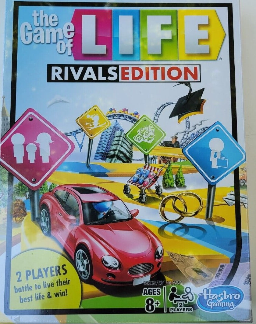 Hasbro KidsThe Game of Life Rivals Edition Board Game - Walmart.com