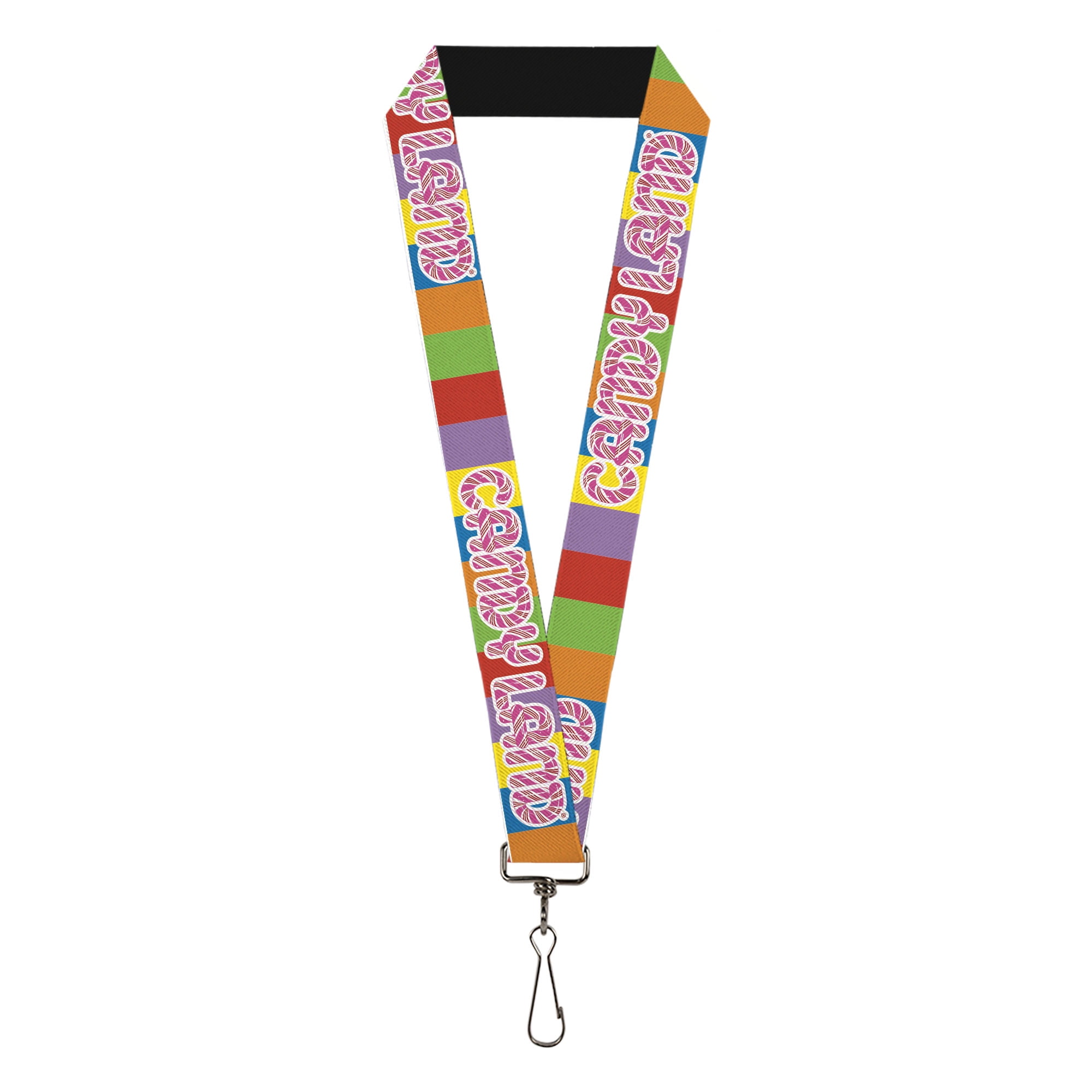 Hasbro Lanyard, Candy Land Game Logo Color Blocks Multi Color, Elastic ...