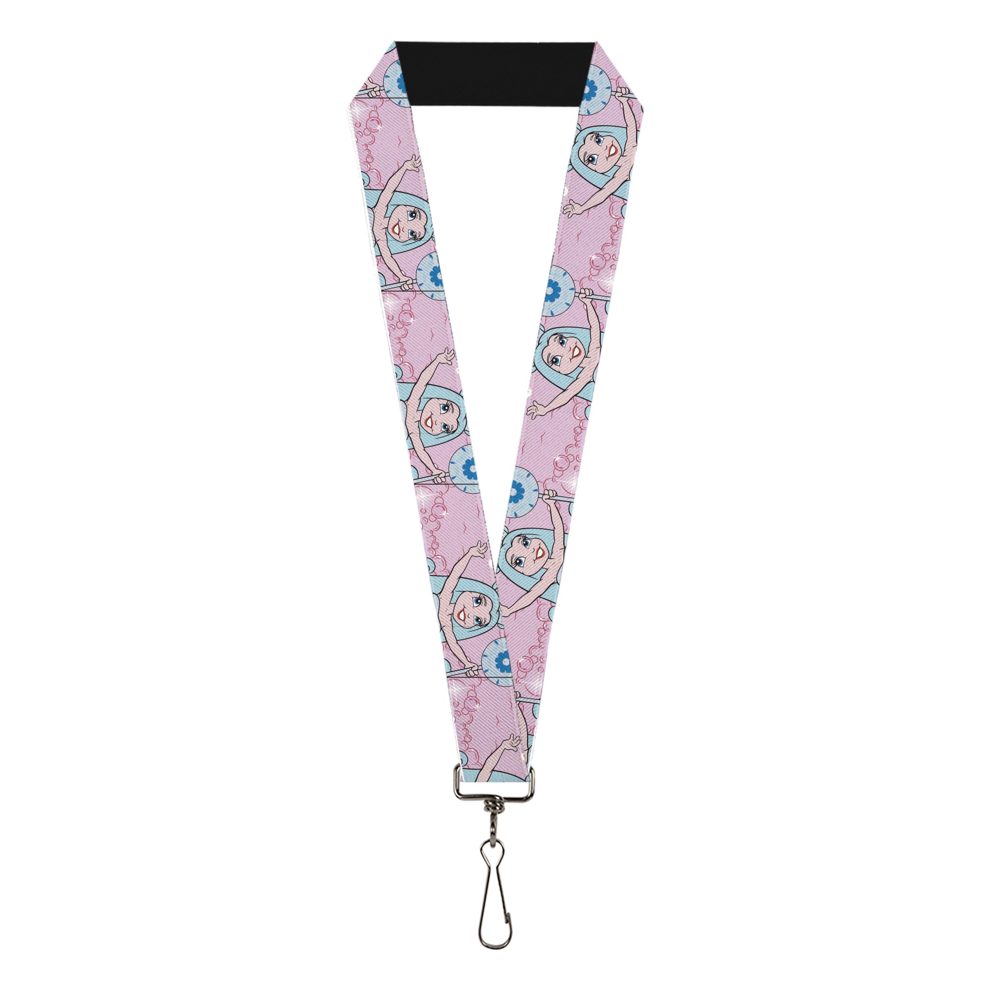 Hasbro Lanyard, Candy Land Queen Frostine Pose and Float Bubbles Pinks ...