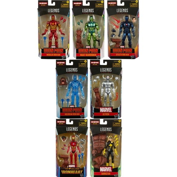 Marvel Legends Avengers Ursa Major Series, Set of 7 Action Figures ...