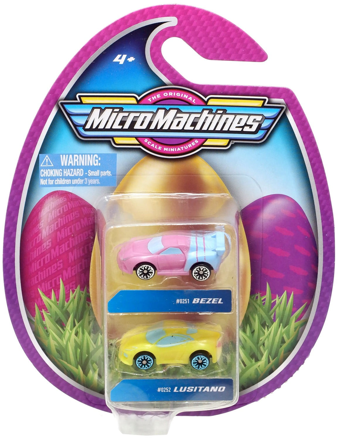 Jazwares Micro Machines Toy Cars Bezel #0251, Lusitano #0252, Mini ...