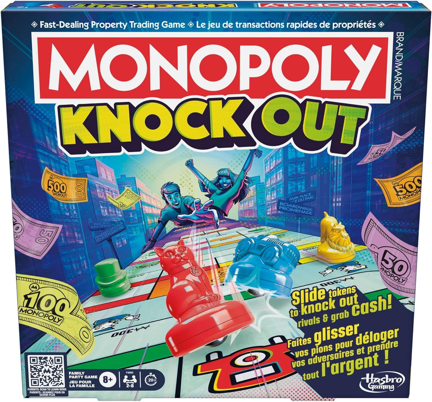 Hasbro - Monopoly - Knockout Family Party Game - Walmart Business Supplies