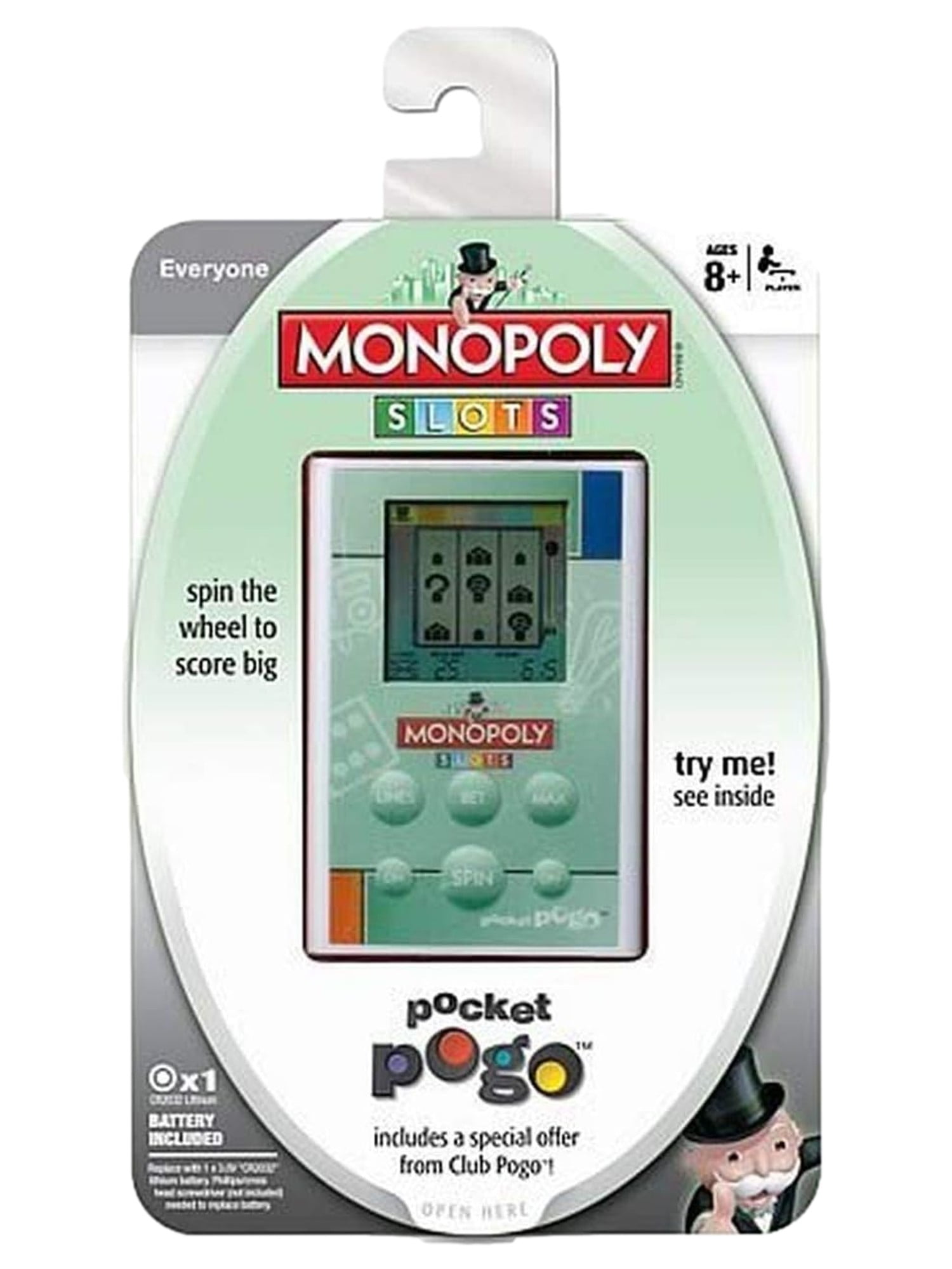 Hasbro Monopoly Slots Electronic Handheld Video Game - Walmart.com