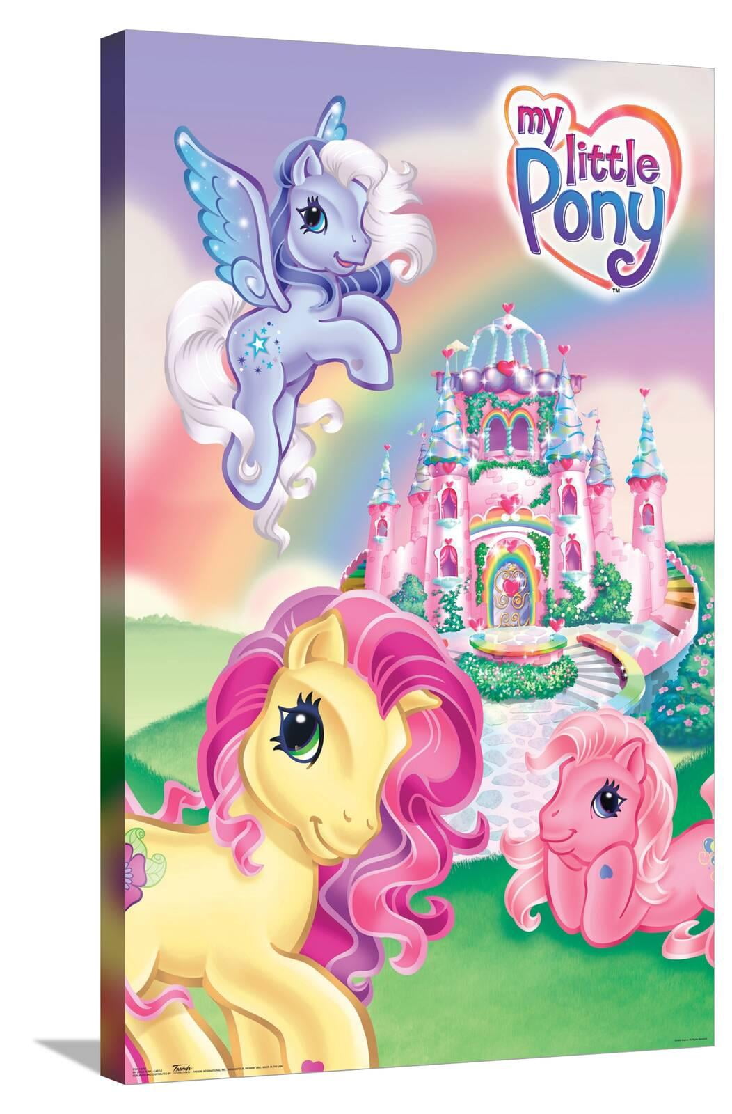 Hasbro My Little Pony - Castle Canvas Wall Poster, 22.375" x 34 ...