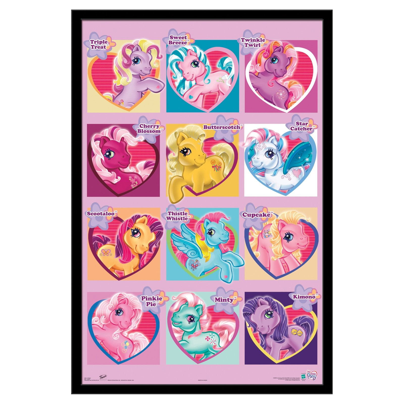 Hasbro My Little Pony - Chart Wall Poster, 22.375" x 34" - Walmart.com