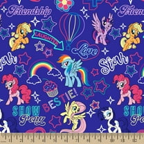Springs Creative 18" x 21" Cotton Hasbro My Little Pony Friends Precut ...
