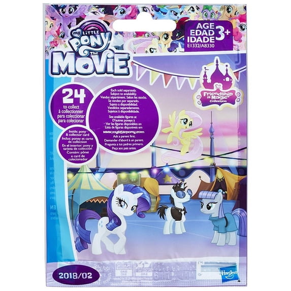 Hasbro My Little Pony Mystery Pack, Series 24, 24 Collectible Pony ...
