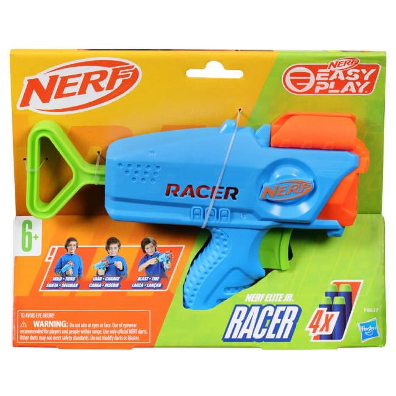 Hasbro HSBF8637 Nerf Elite Junior Racer Toys, Pack of 6 - Walmart.com