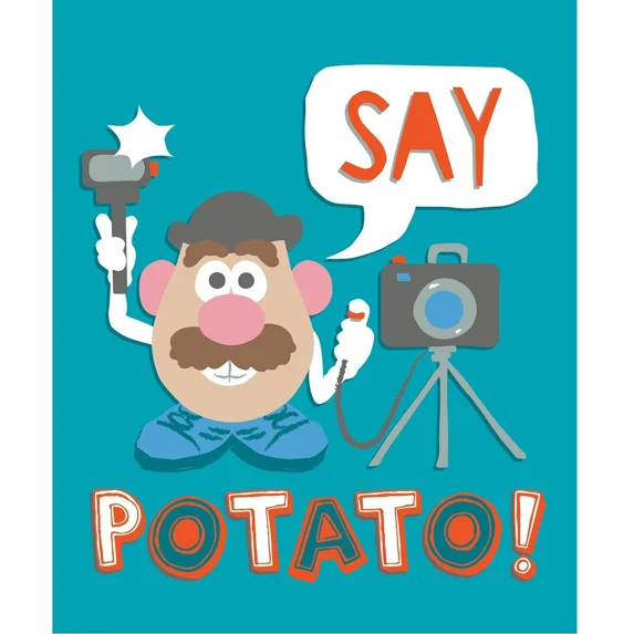 Hasbro Panel Collection - Mr. Potato- Multi Panel 36" Cotton Fabric ...