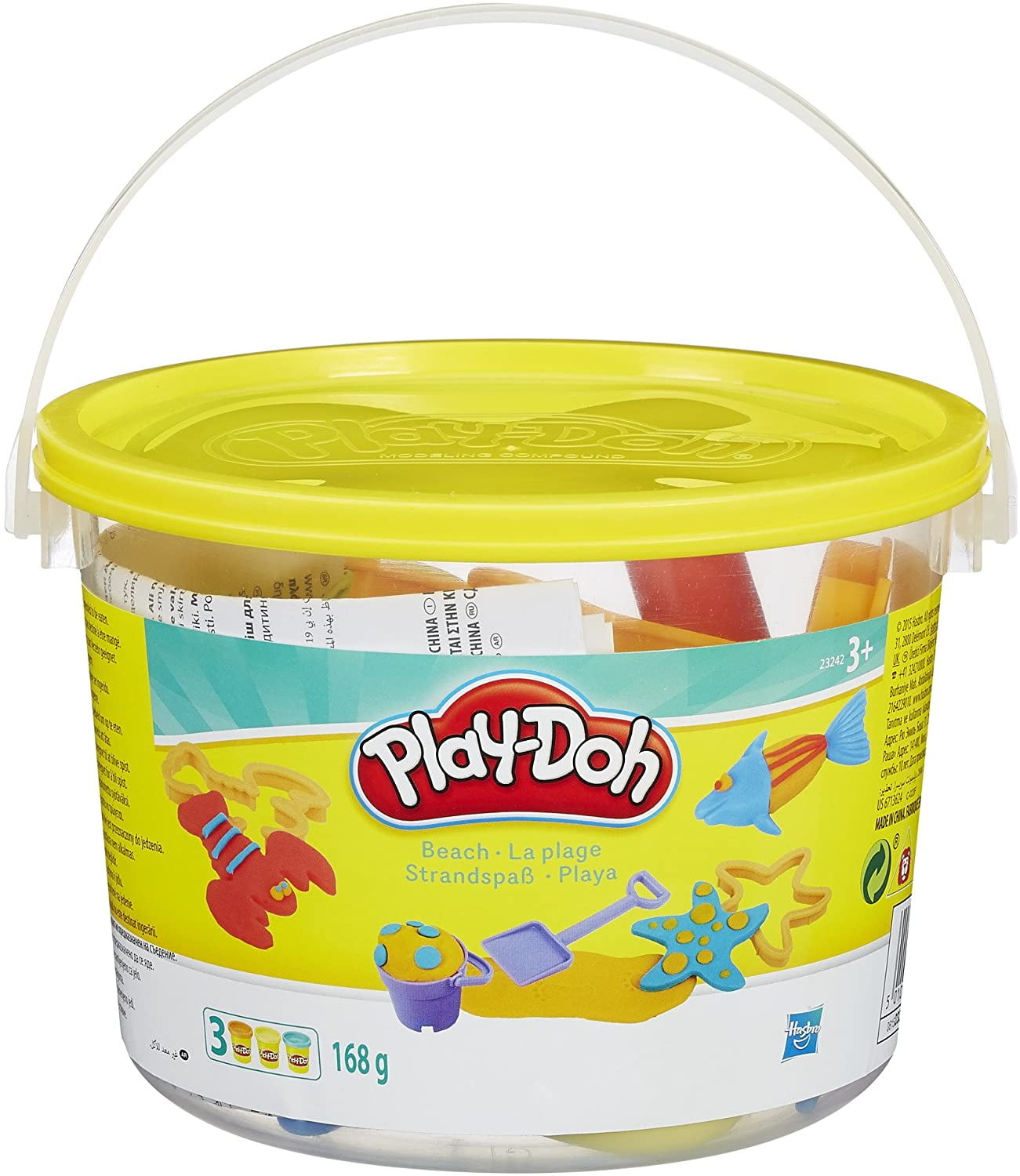 Hasbro Play-Doh Beach Creations Bucket - Walmart.com