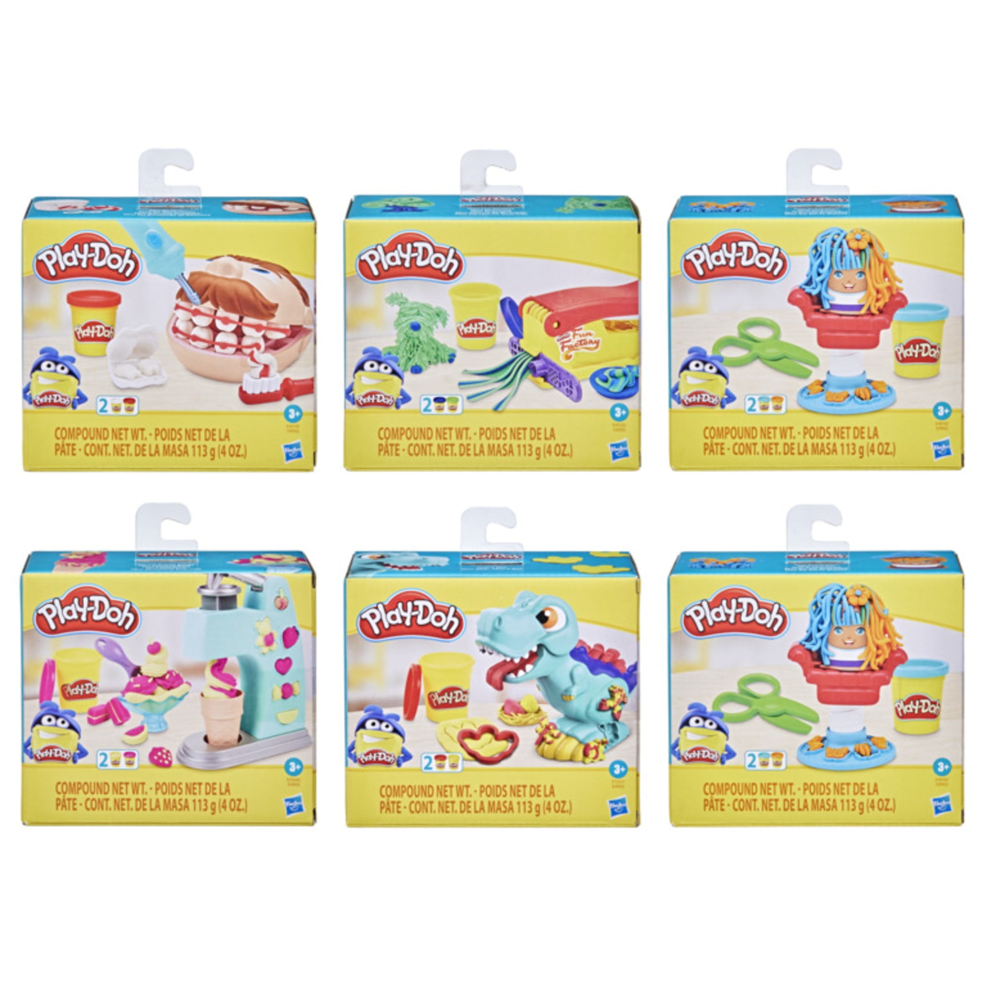 Hasbro Play-Doh Classic Mini Set - Walmart.com