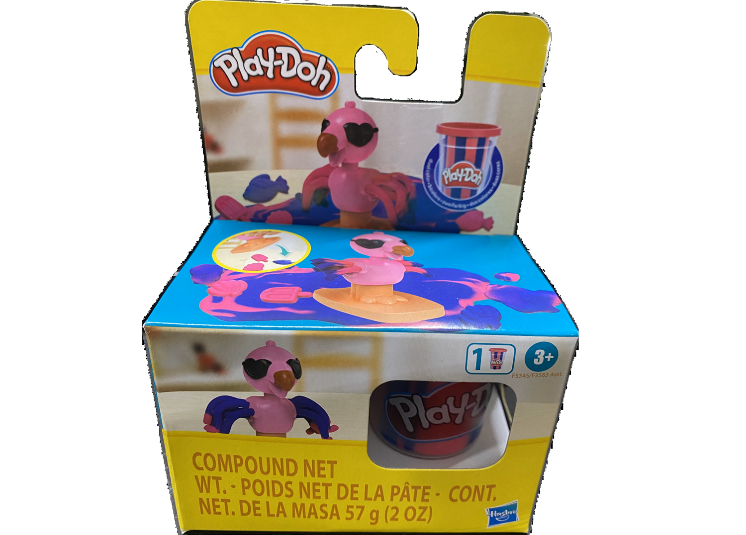 Hasbro Play-Doh Dual Color 2 OZ 1 Can Compound Net - Walmart.com