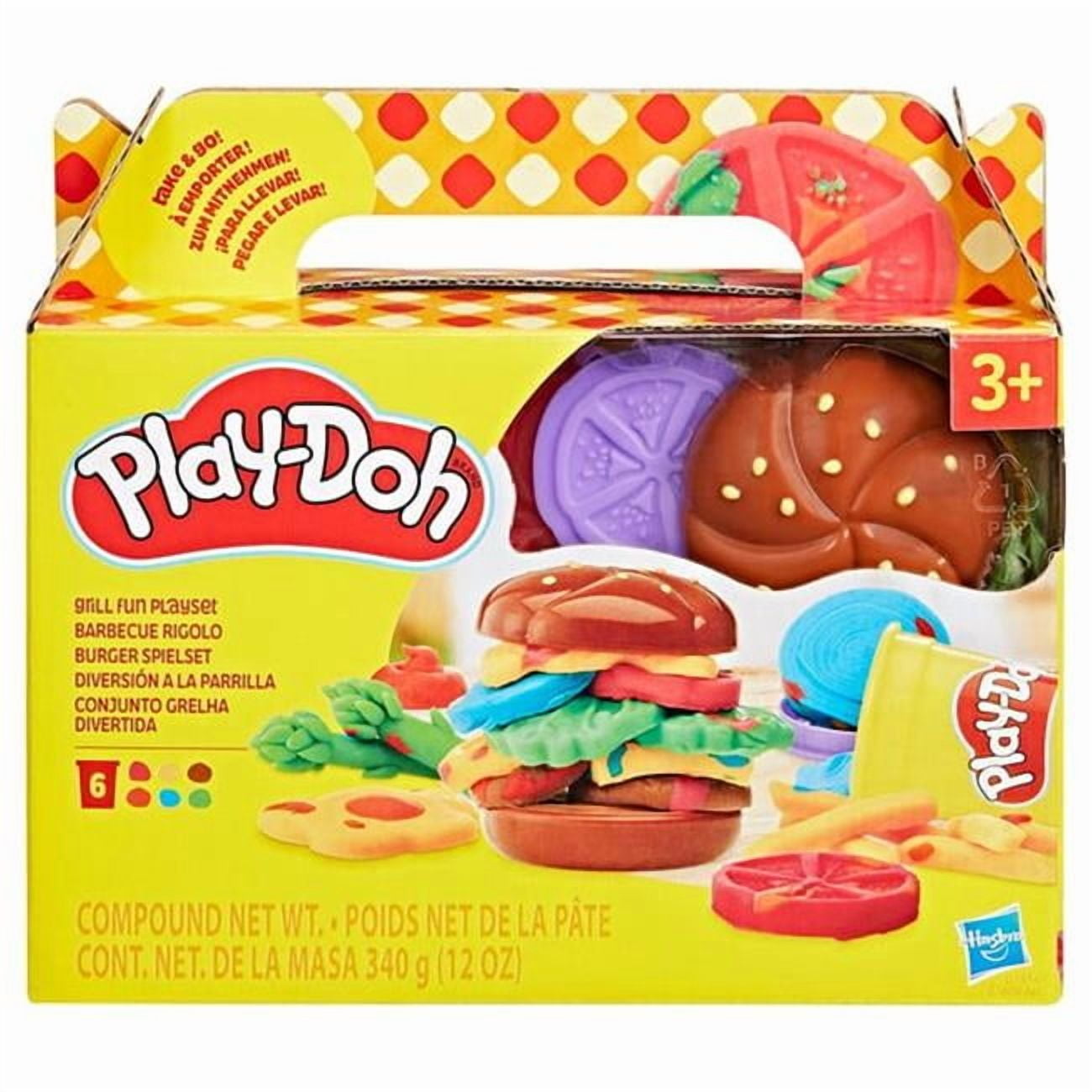 Hasbro HSBG1609 Play-Doh Food Shapes Assortment - 4 Piece - Walmart.com
