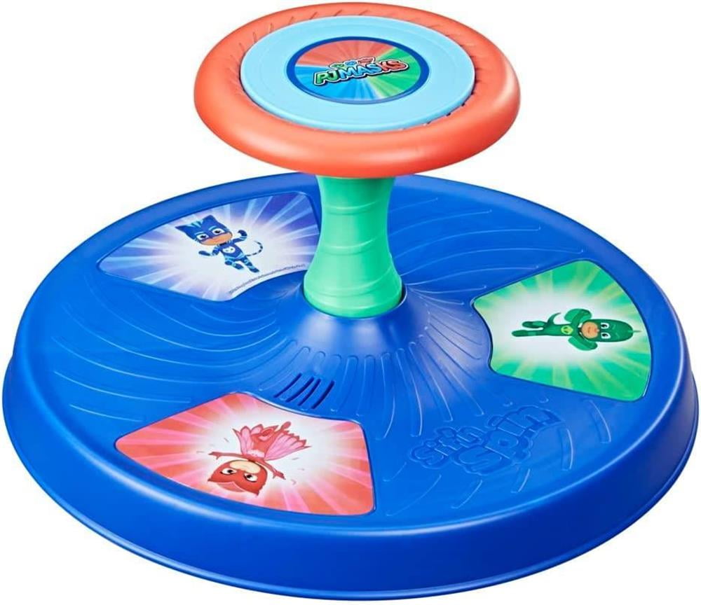 Playskool PJ Masks Sit 'n Spin Activity Toy, Hasbro Classic Spinning ...