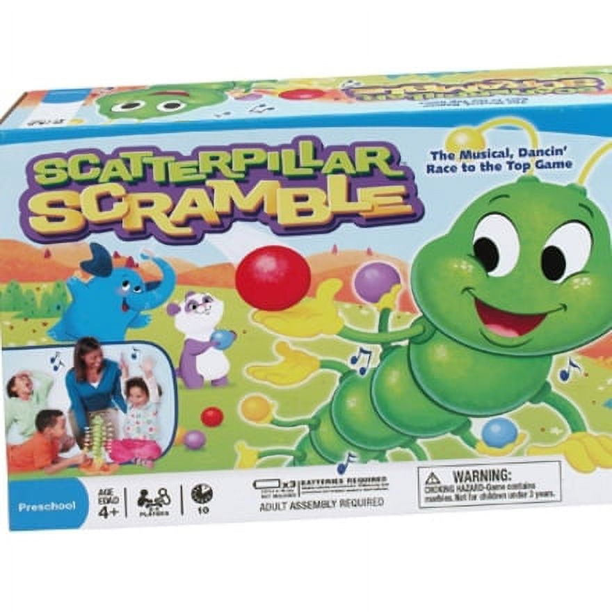 Hasbro Scatterpillar Scramble Board Game for Beginning Kids, Age 4 & Up ...