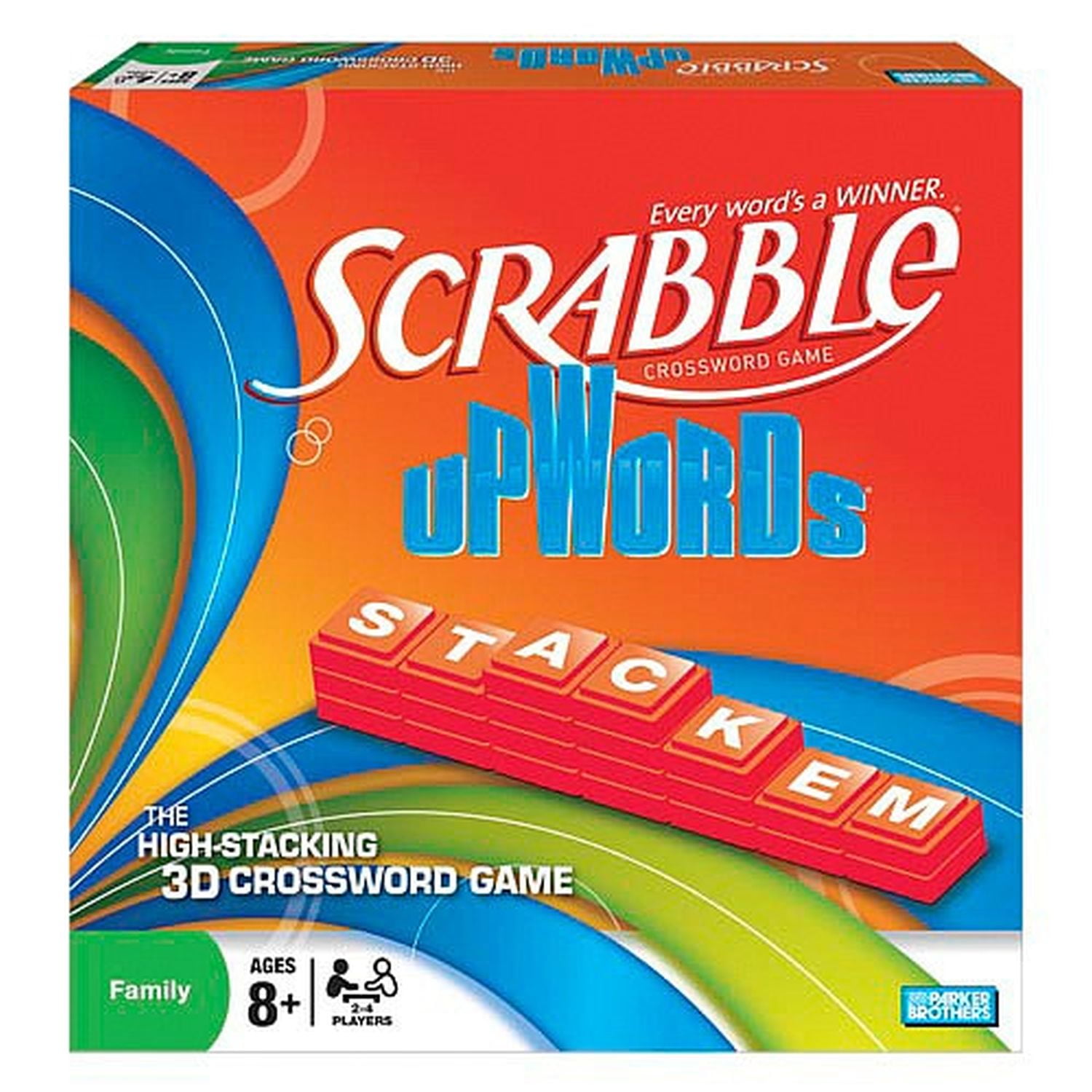 Hasbro Scrabble Brand Crossword Game upwords - Walmart.com