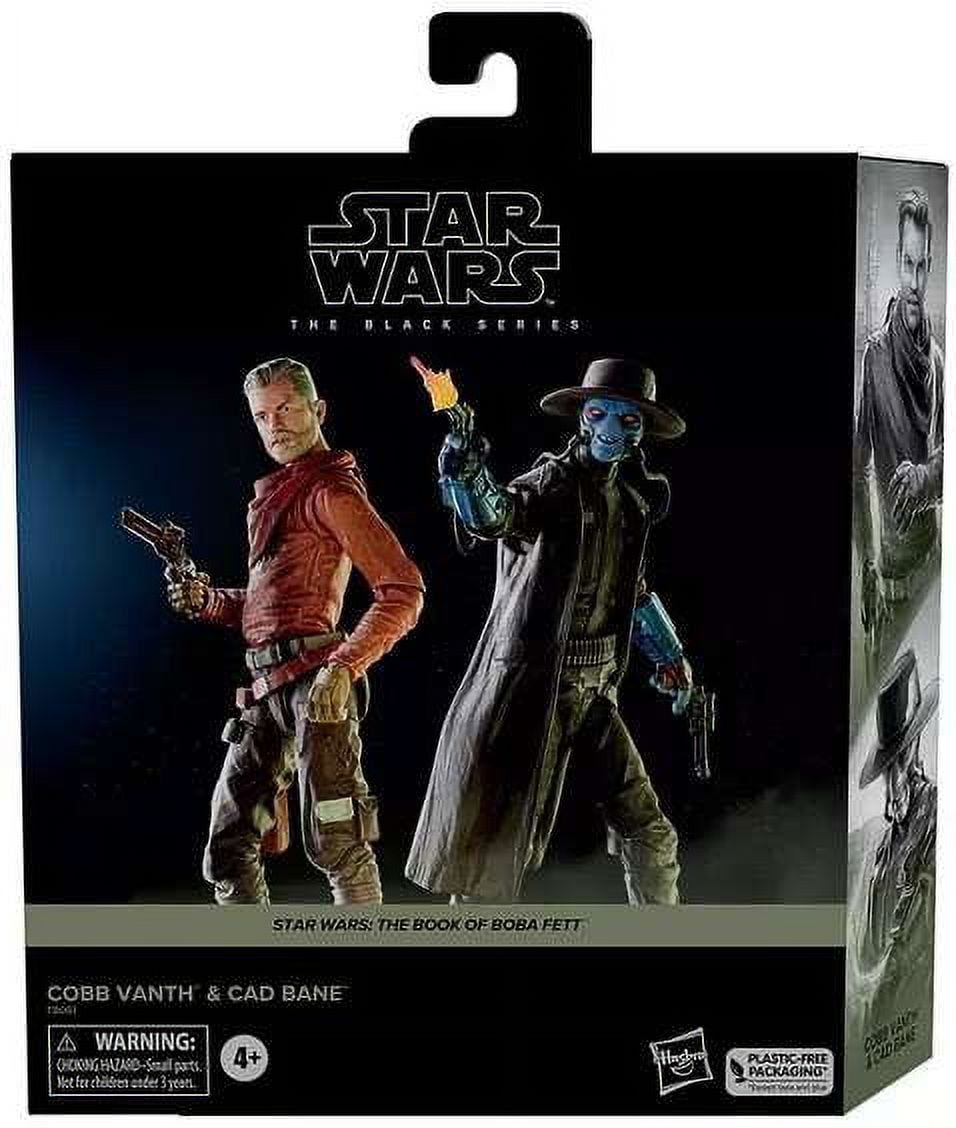 Star Wars Mandalorian Black Series Cobb Vanth & Cad Bane Action Figure ...