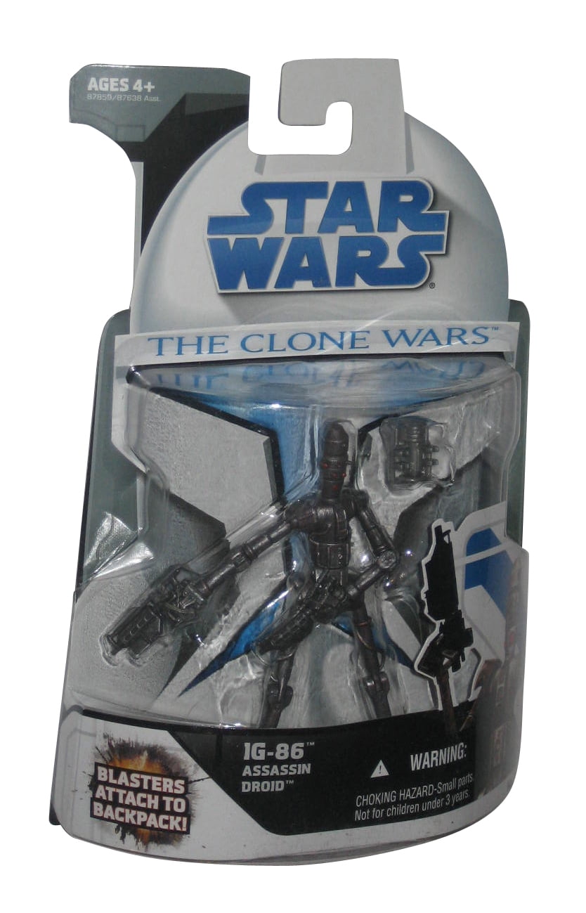 Hasbro Star Wars Clone Wars IG 86 Assassin Droid Action Figure 18 ...