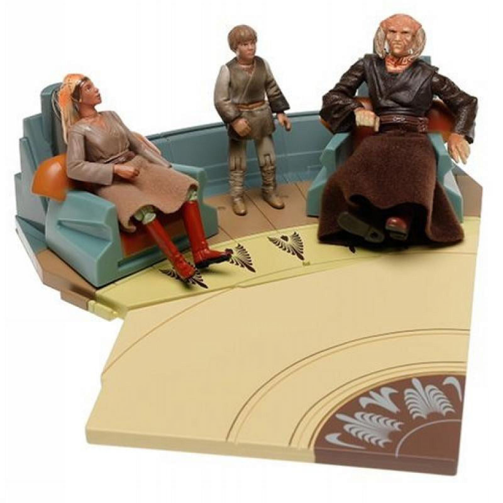 Hasbro Star Wars: The Phantom Menace - Jedi High Council Scene 3 with ...