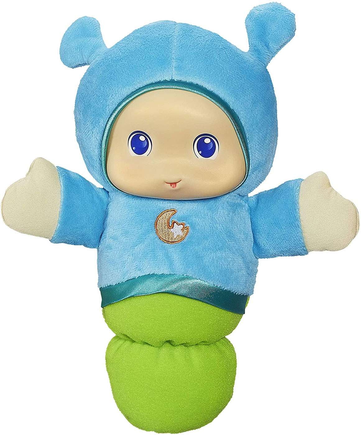 Playskool Classic Baby Toy - Glo Worm Blue Stuffed Animal with Soothing ...