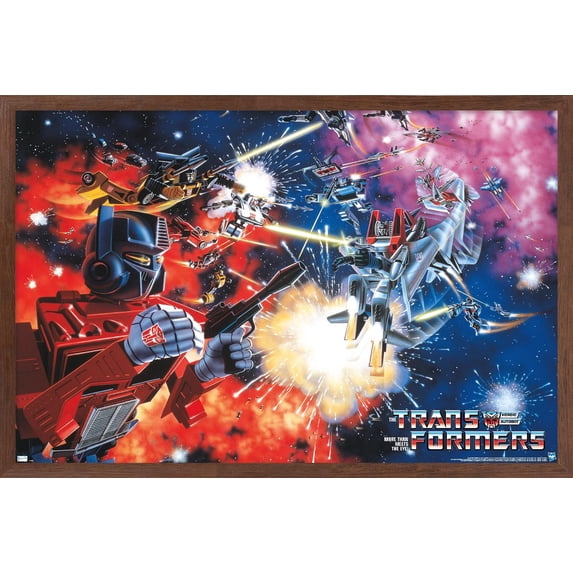 Hasbro Transformers - 1984 Key Art Wall Poster, 14.725" x 22.375 ...