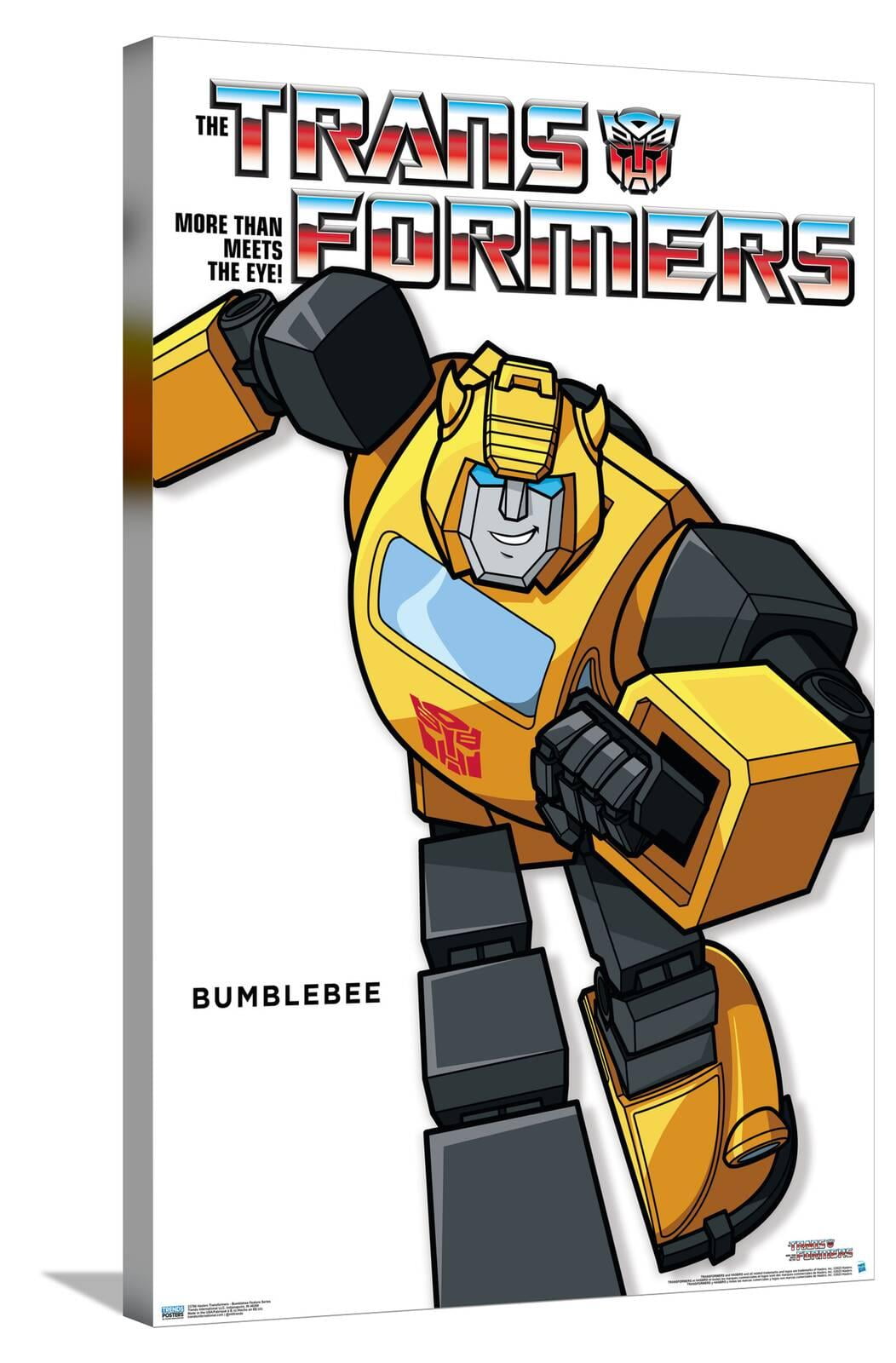 Hasbro Transformers - Bumblebee Feature Series Canvas Wall Poster, 22.375" x 34" - Walmart.com