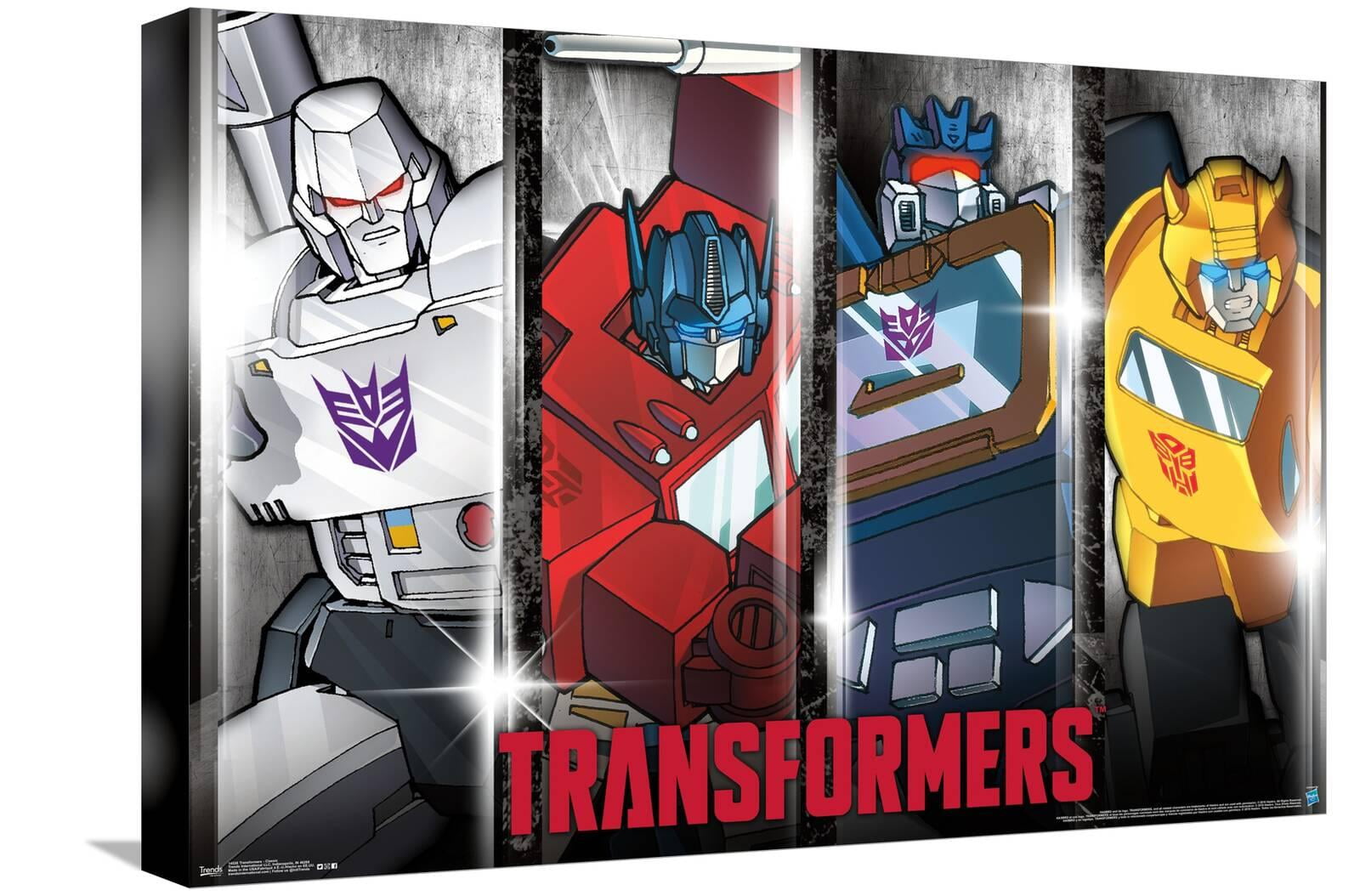 Hasbro Transformers - Classic Canvas Wall Poster, 14.725" x 22.375 ...