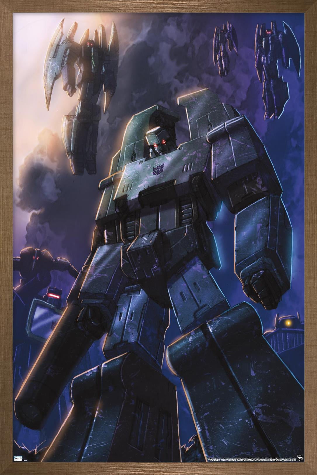 Hasbro Transformers - Decepticons Wall Poster, 22.375" x 34" Framed ...