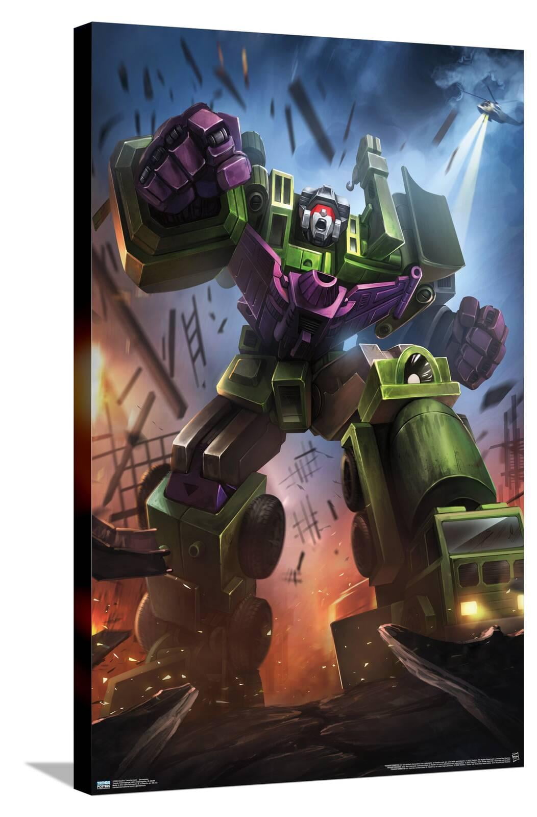 Hasbro Transformers - Devastator Canvas Wall Poster, 22.375" x 34 ...