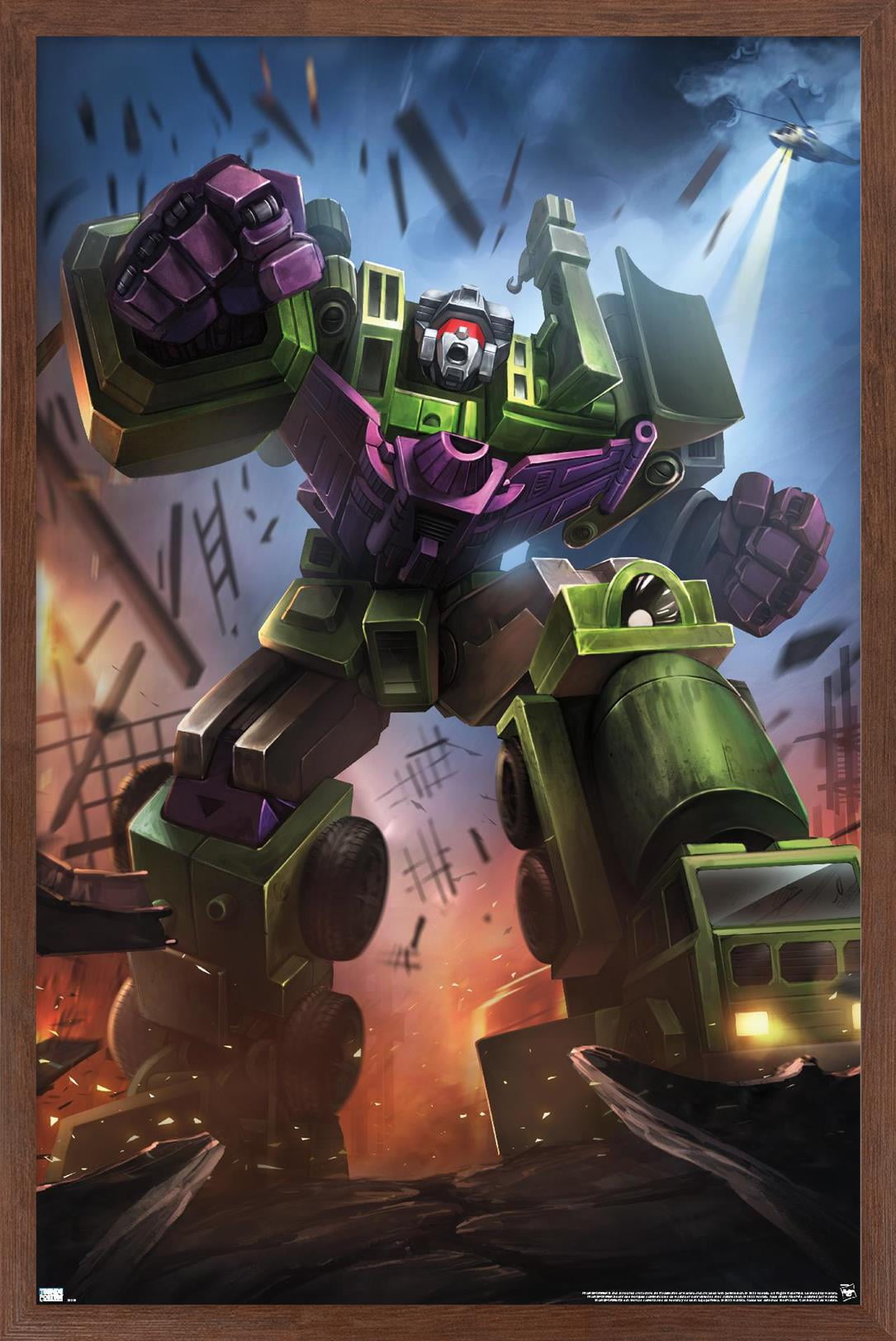Hasbro Transformers - Devastator Wall Poster, 22.375" x 34" Framed ...