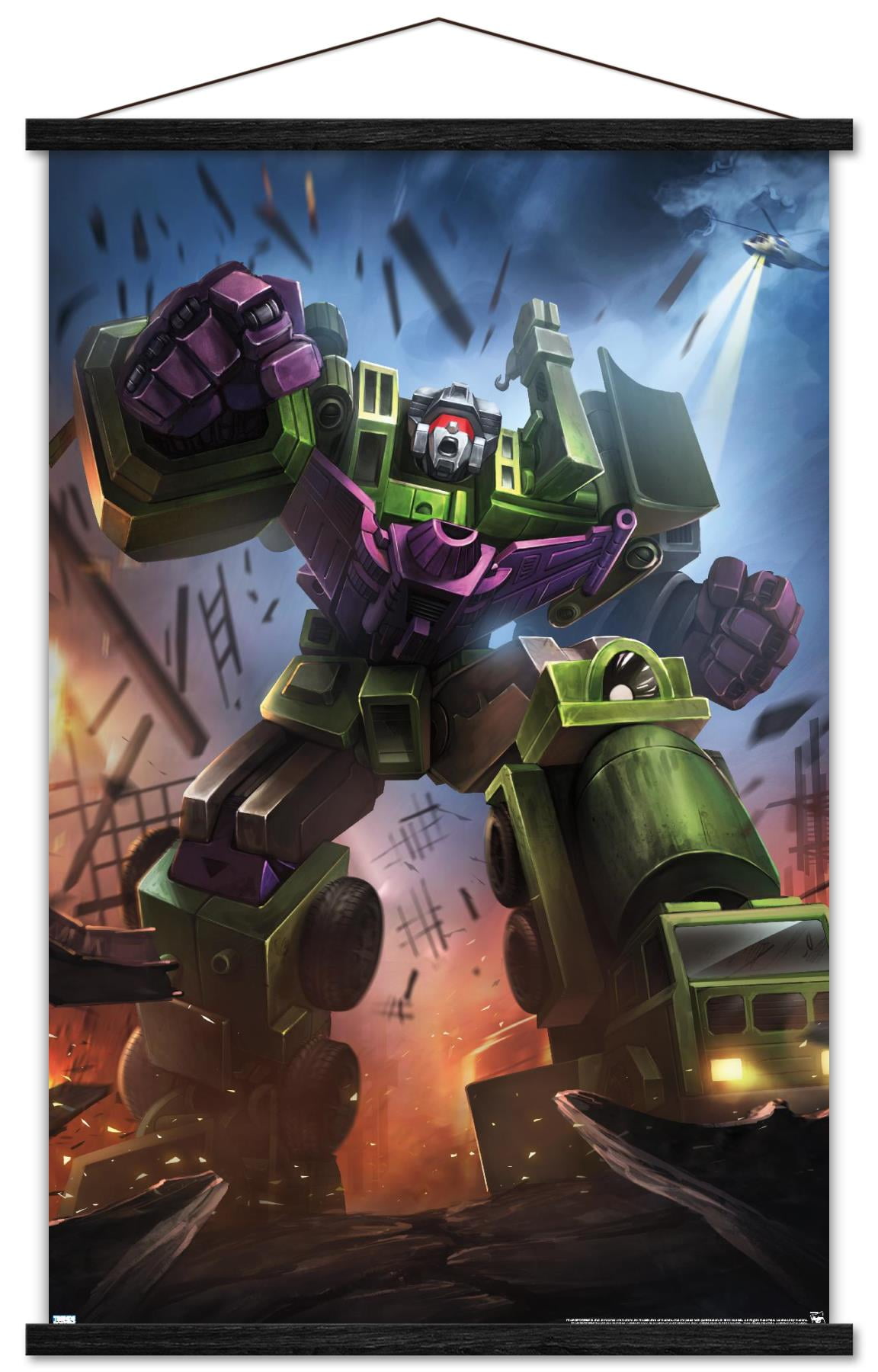 Hasbro Transformers - Devastator Wall Poster with Magnetic Frame, 22. ...