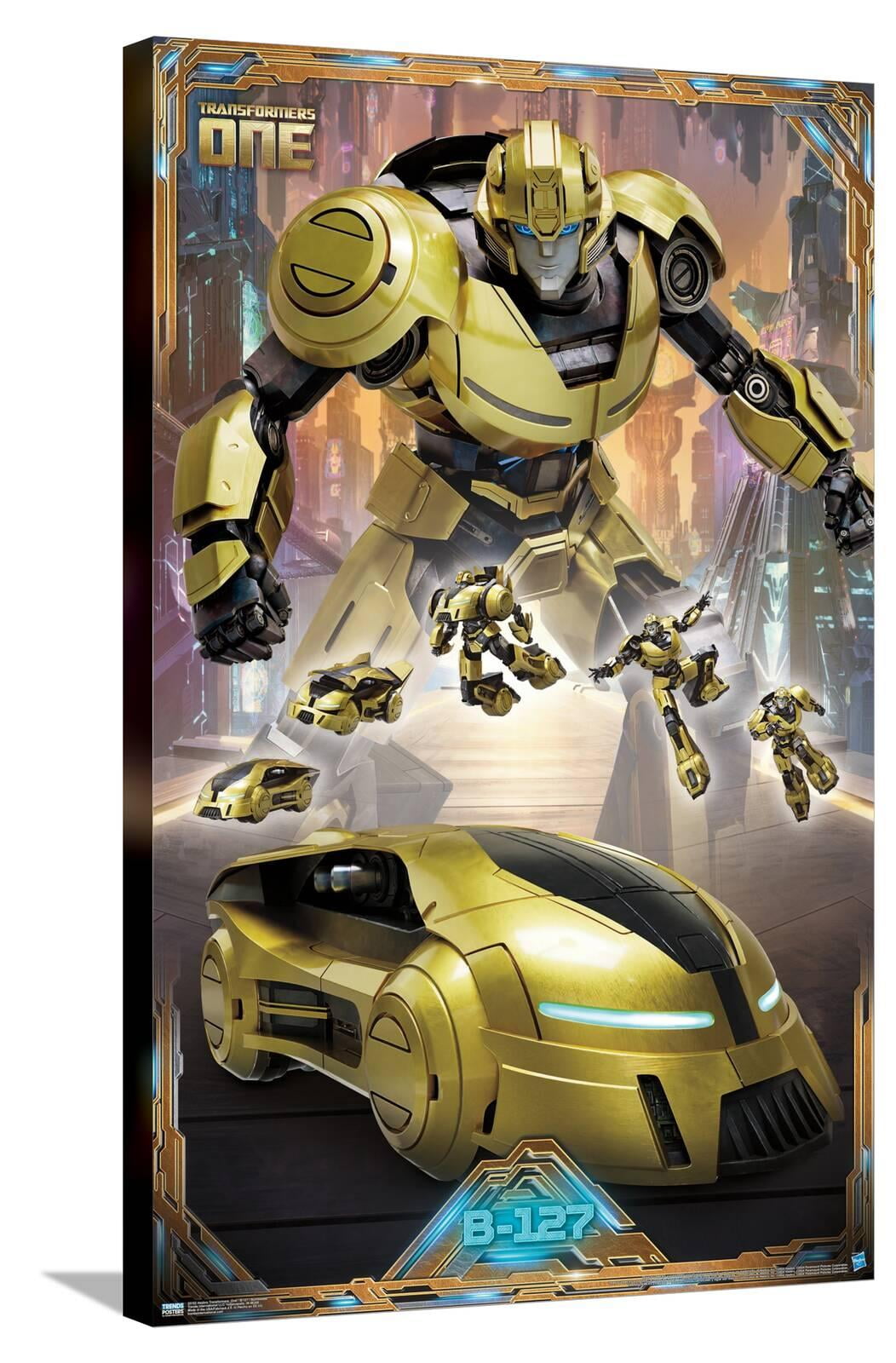 Hasbro Transformers: One - B-127 / Bumblebee Canvas Wall Poster, 22.375" x 34" - Walmart.com
