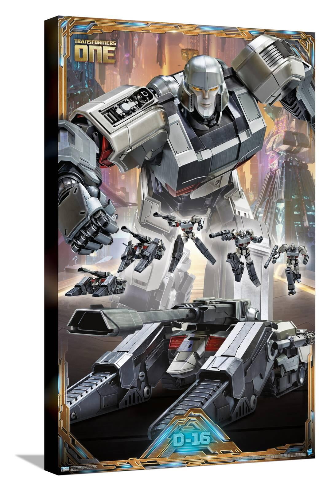 Hasbro Transformers: One - D-16 / Megatron Canvas Wall Poster, 14.725 ...