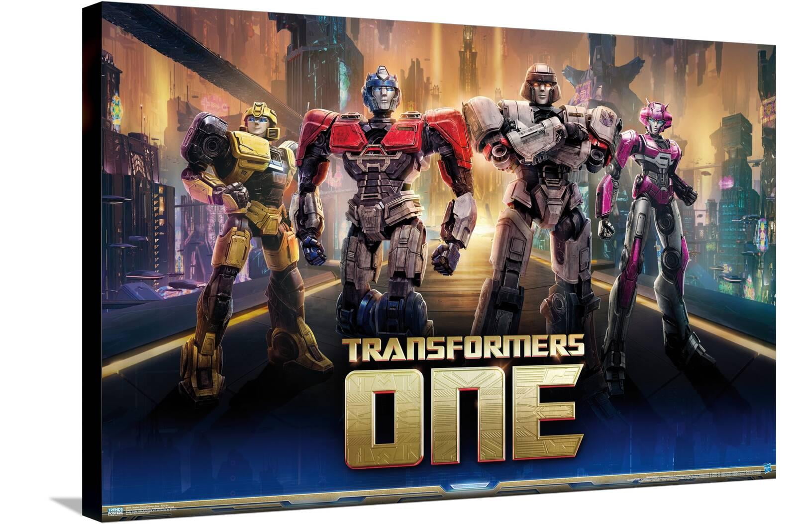 Hasbro Transformers: One - Key Art Canvas Wall Poster, 22.375" x 34 ...