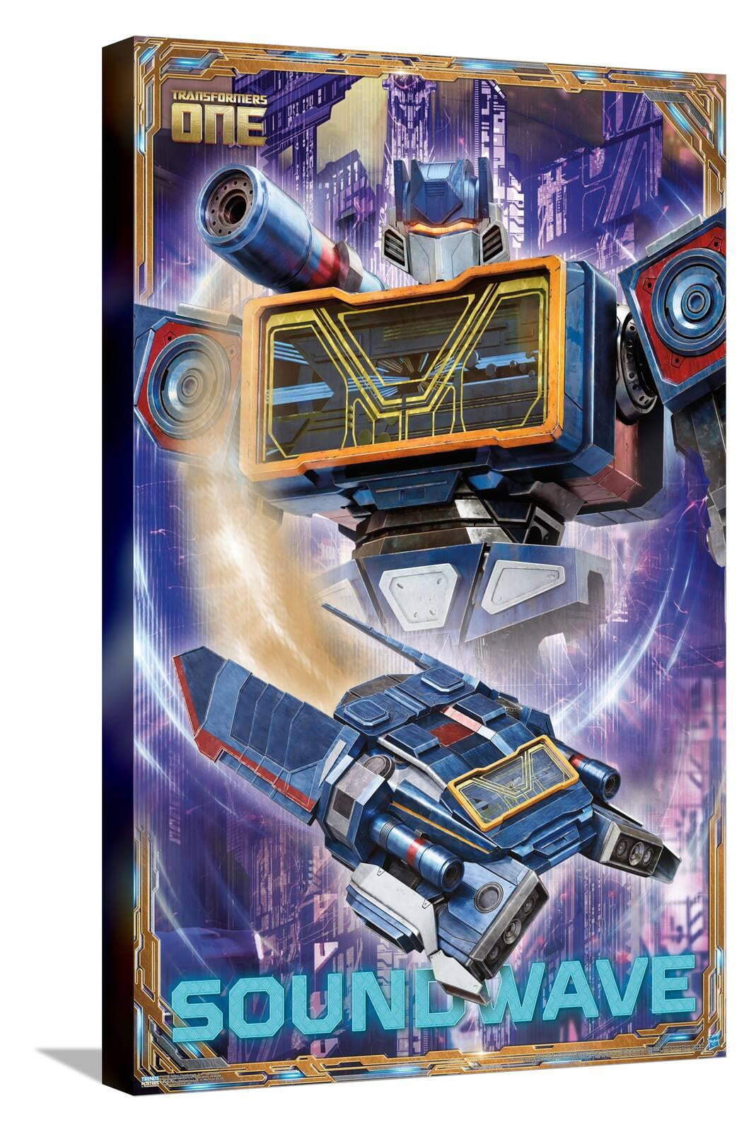 Hasbro Transformers: One - Soundwave Canvas Wall Poster, 14.725" x 22. ...