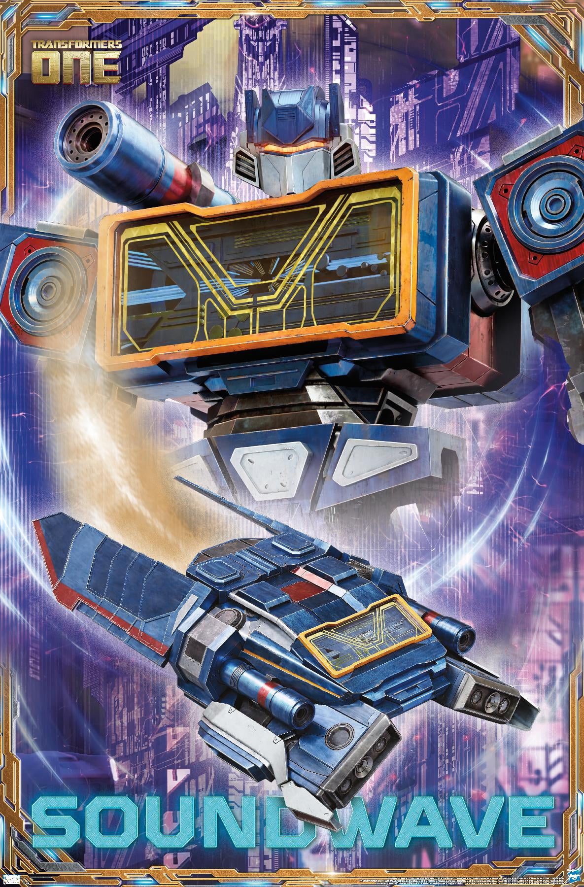 Hasbro Transformers: One - Soundwave Wall Poster, 14.725" x 22.375 ...