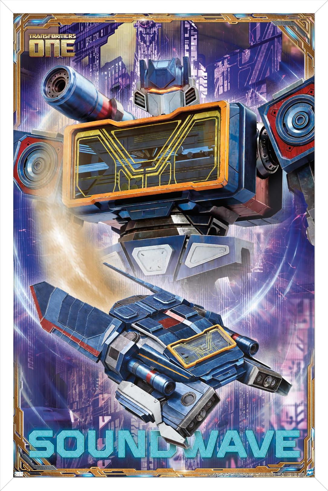 Hasbro Transformers: One - Soundwave Wall Poster, 22.375" x 34" Framed ...