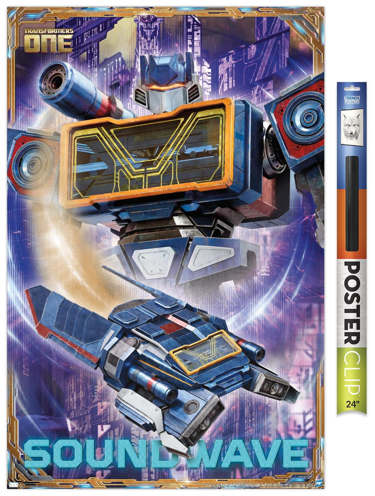 Hasbro Transformers: One - Soundwave Wall Poster, 22.375" x 34 ...